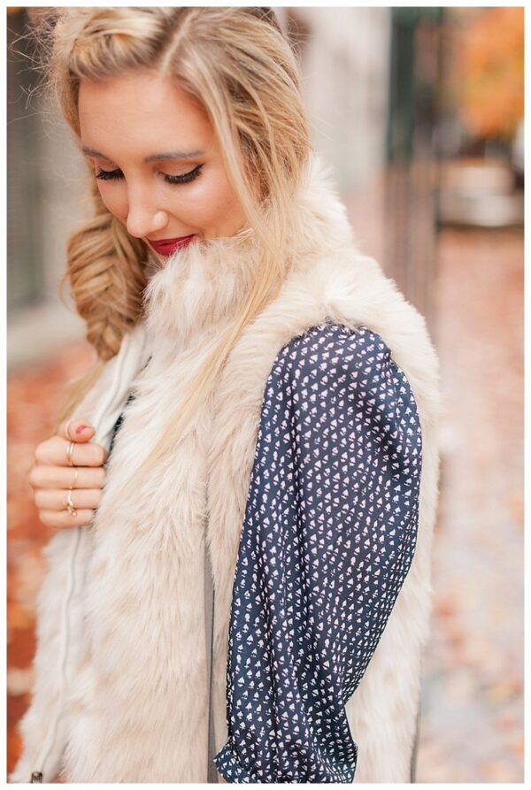 3 Steps For (Mastering) Styling A Winter Romper - Blush & Camo