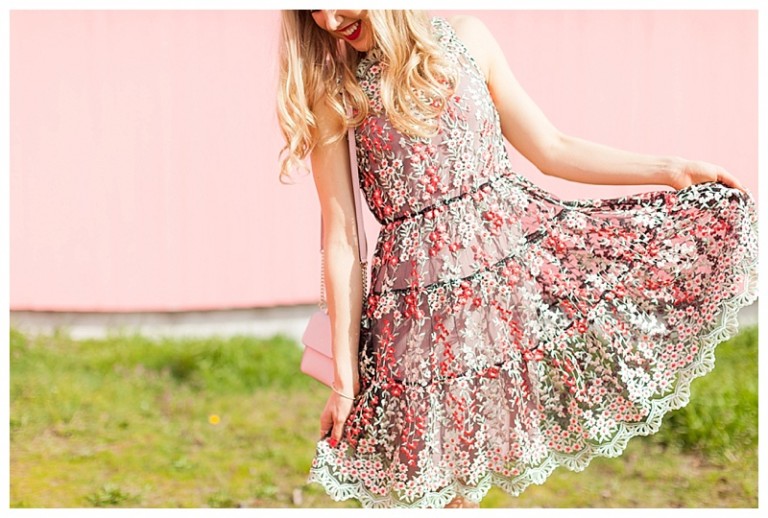 How To Style The Sheer Trend For Spring - Blush & Camo