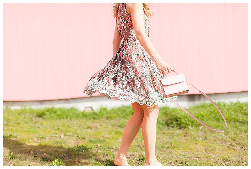 How To Style The Sheer Trend For Spring - Blush & Camo