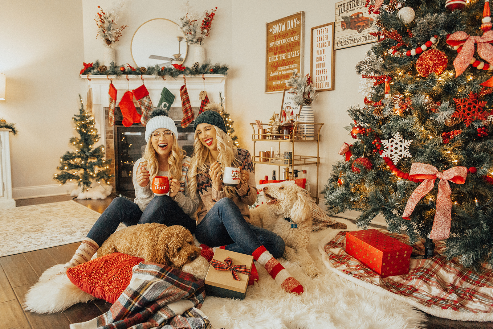 How To Look Amazing In Holiday Photos - Blush & Camo