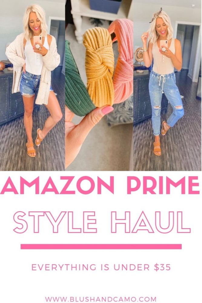 Amazon Prime Style Haul Under $35 - Blush & Camo