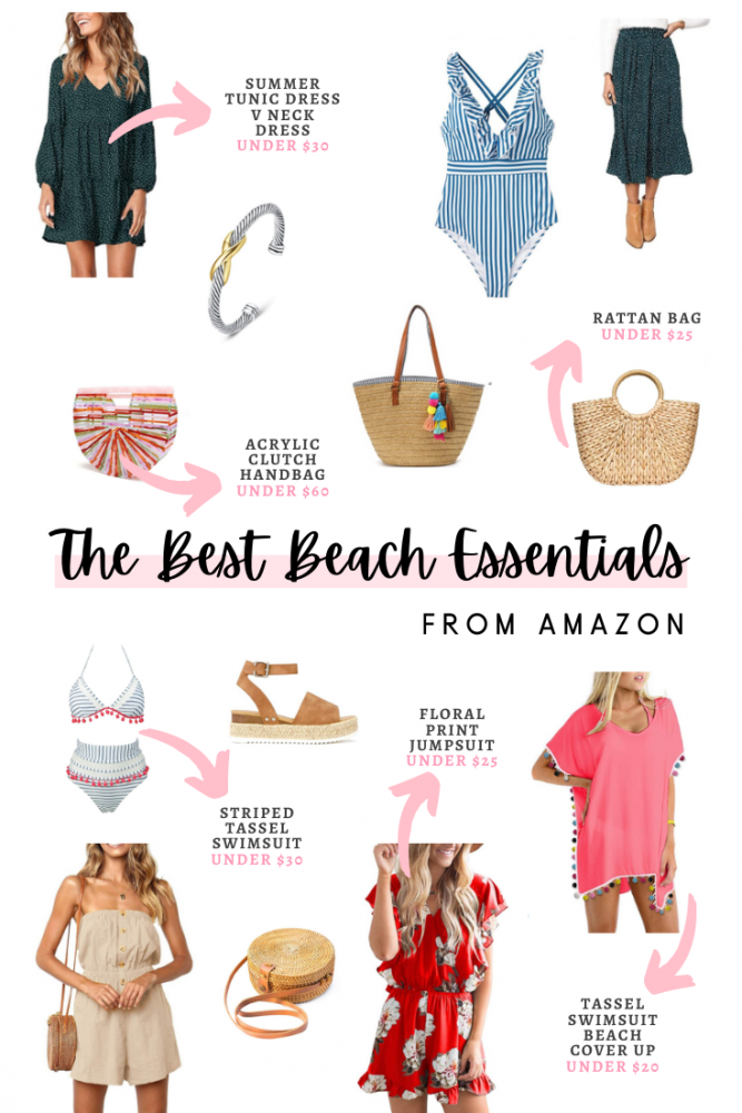 The BEST Beach Essentials From Amazon - Blush & Camo